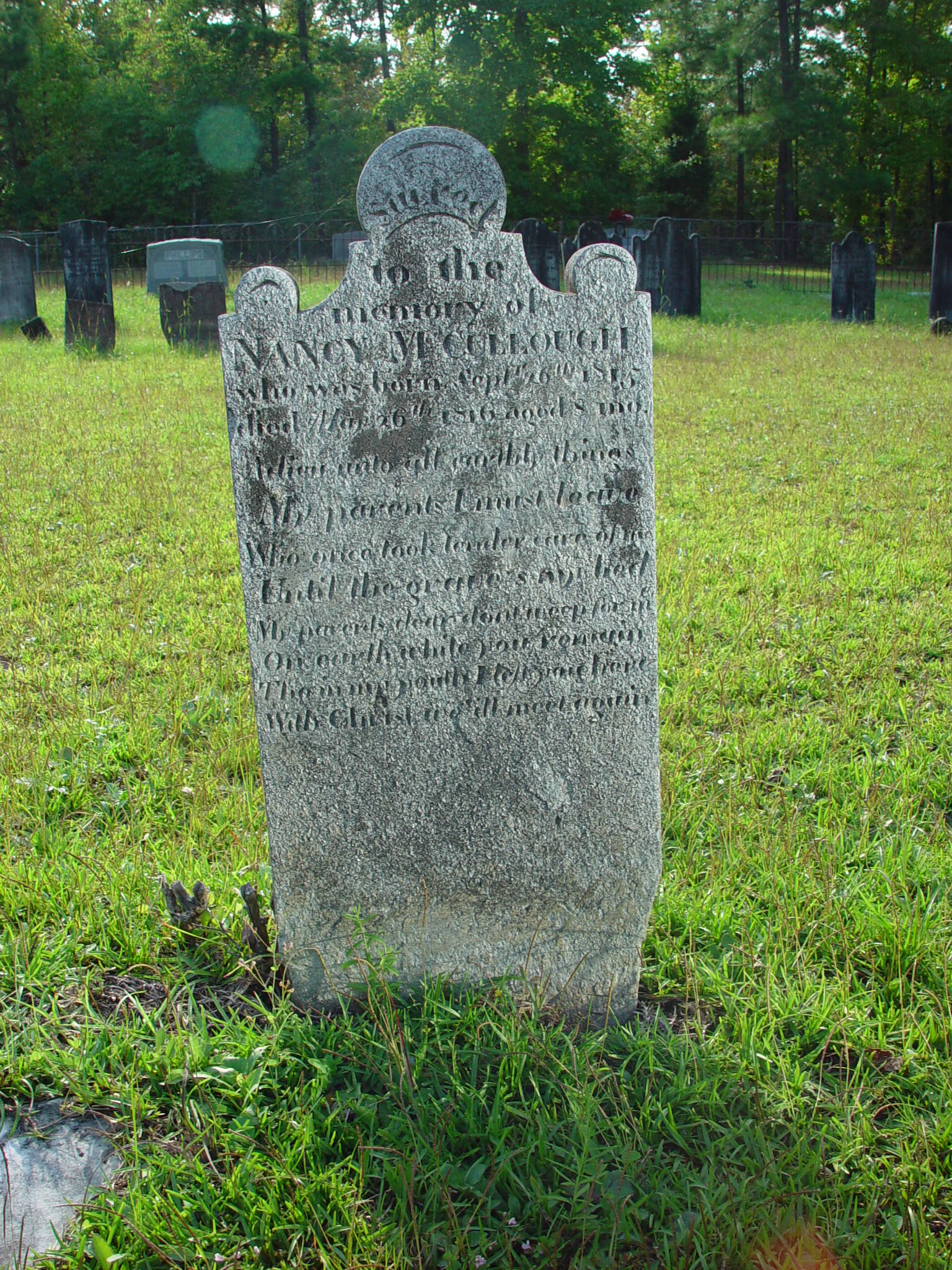 FCGS McCullough-McCulloch-McCollough Cemeteries