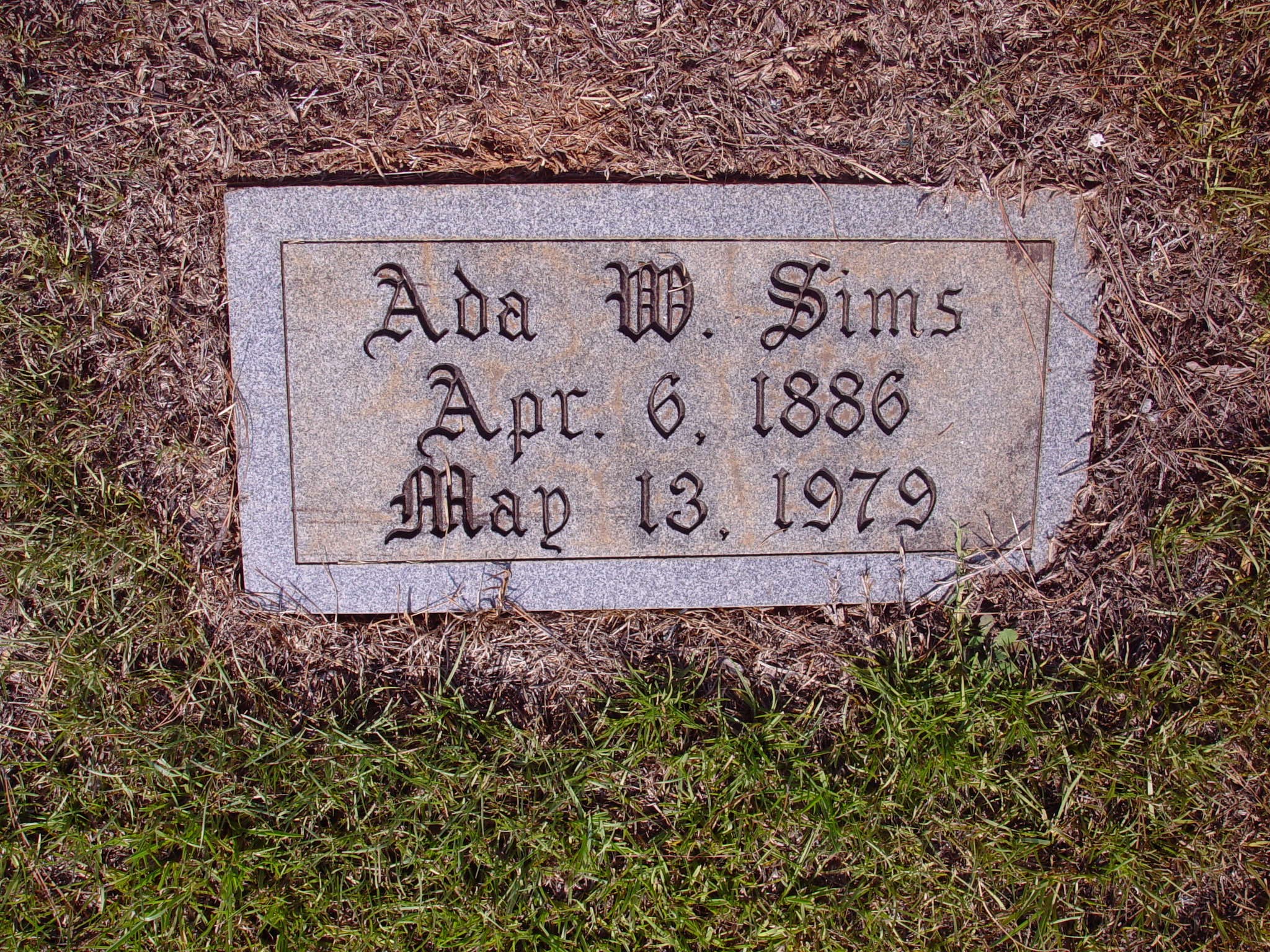 FCGS Simms-Sims Cemeteries