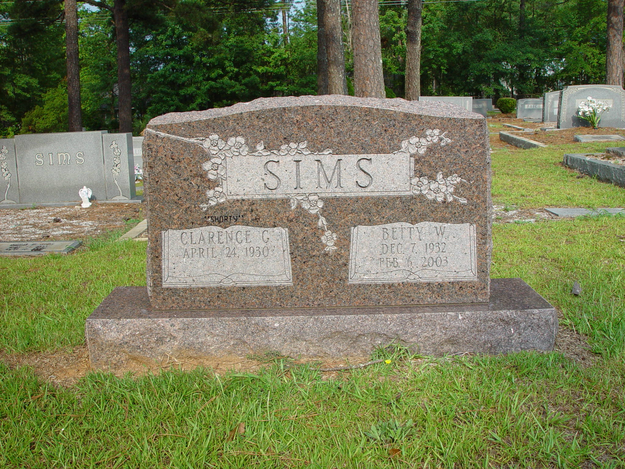 FCGS Simms-Sims Cemeteries