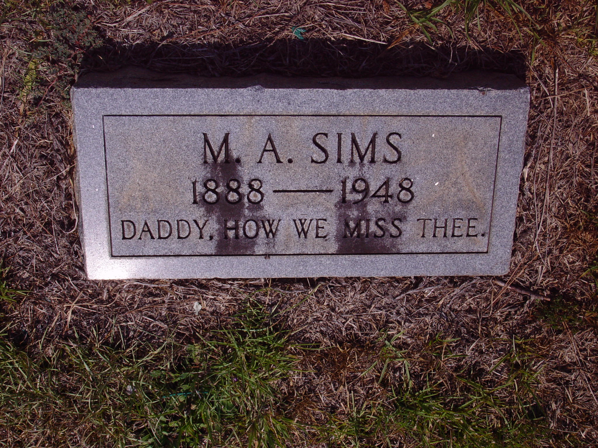 FCGS Simms-Sims Cemeteries