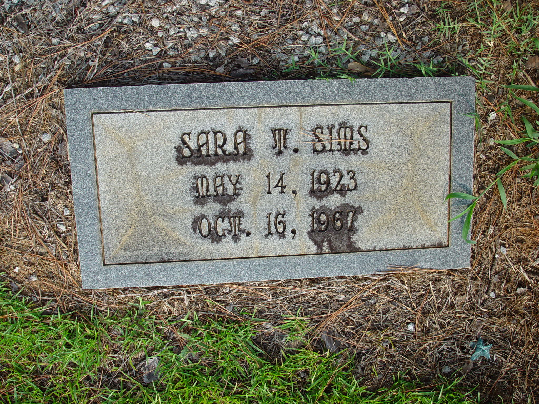 FCGS Simms-Sims Cemeteries